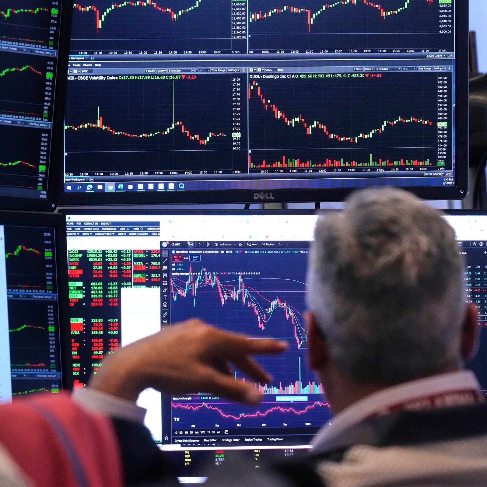 Dow sinks over 750 points after Israel's attack on Iran