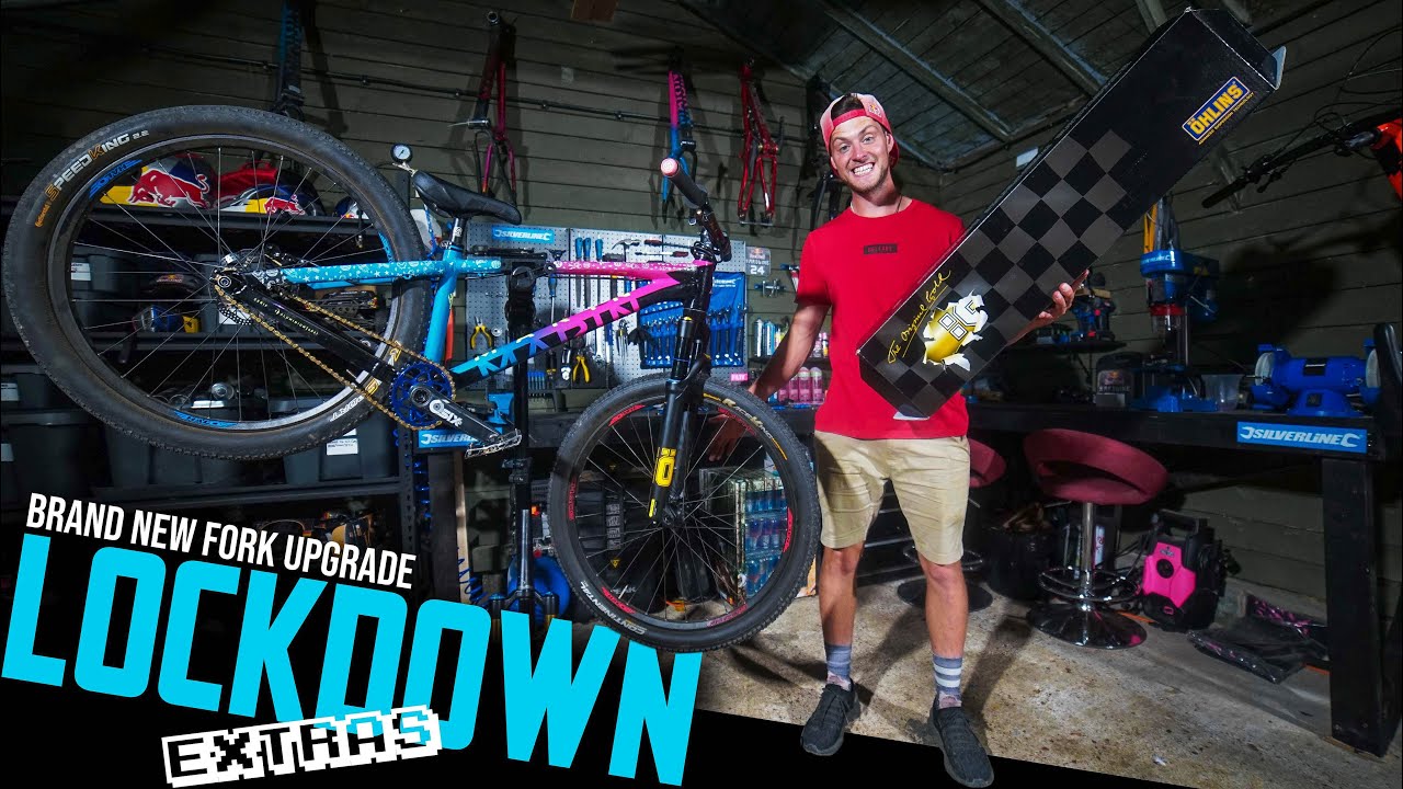 New Custom Forks Upgrade for My DJ Bike!