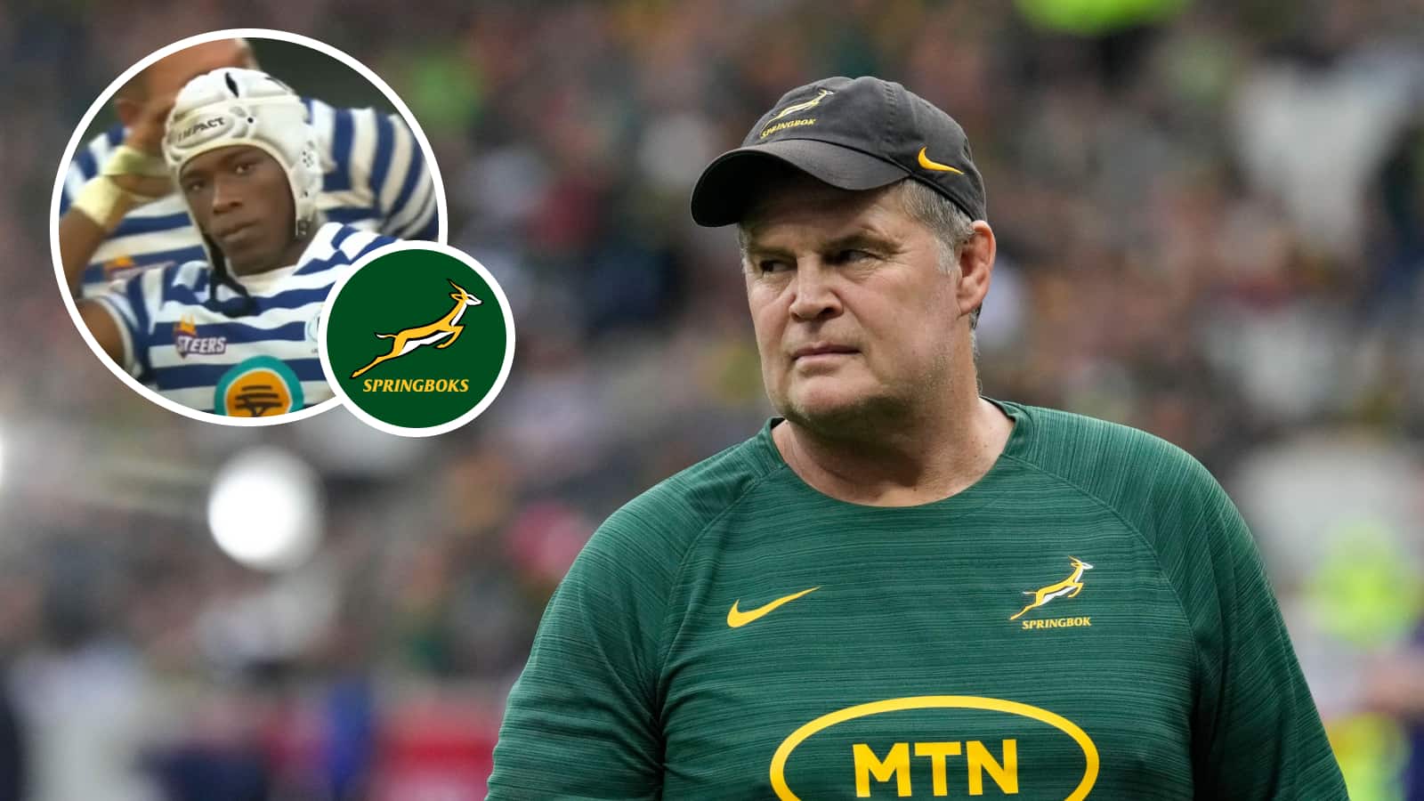 Rassie Erasmus believes semi-pro call-up ‘slipped through the net’ but ...