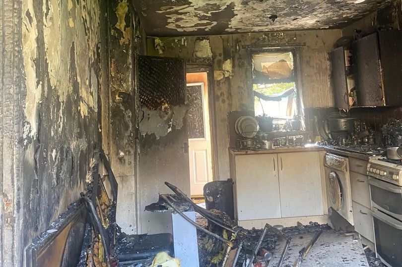 Mum 'lost everything in five minutes' after frantic call at work