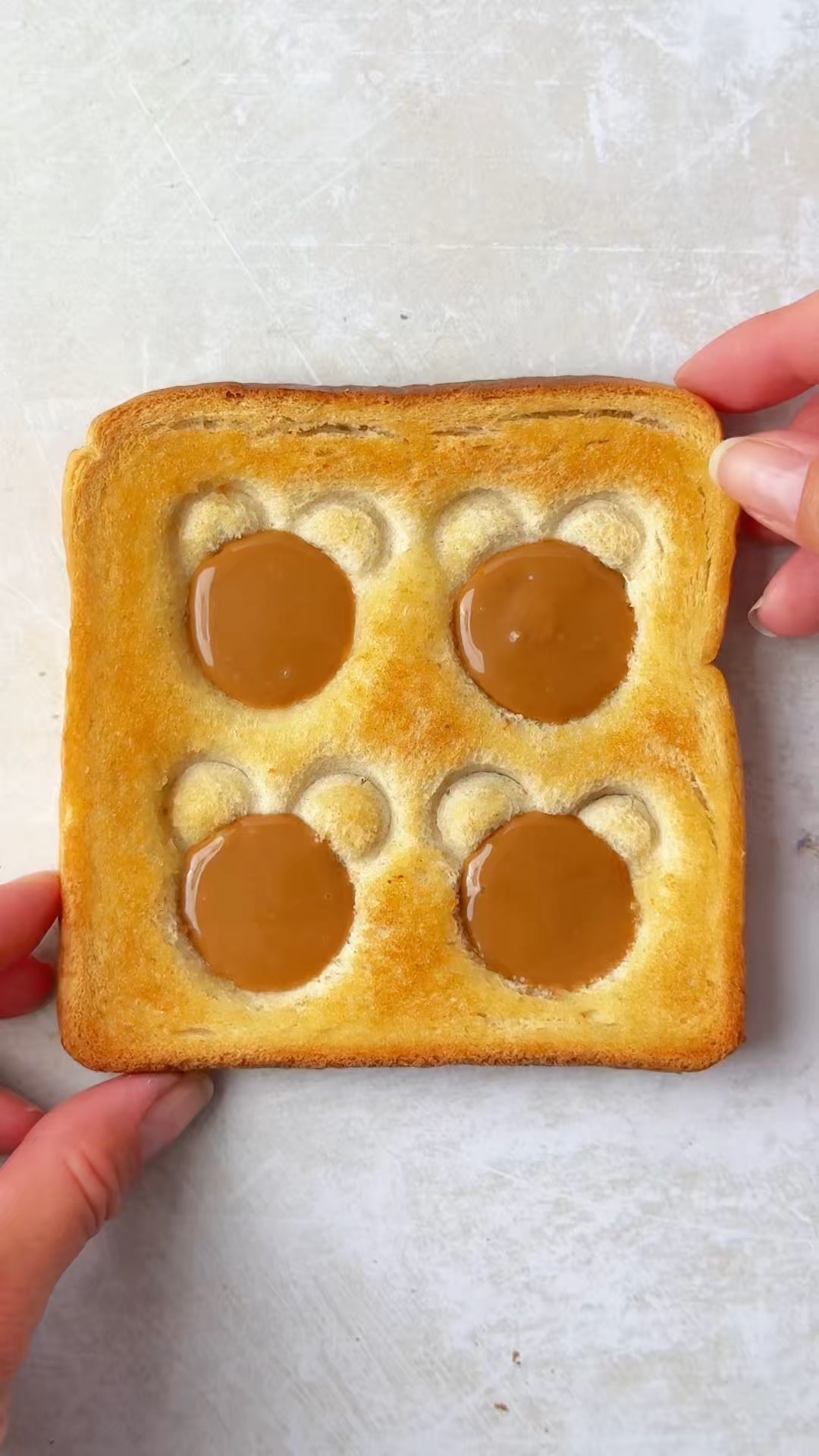 Biscoff Teddy Toast - takie proste, takie urocze