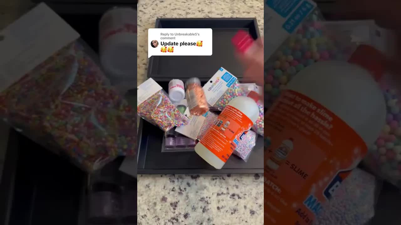 scarlett and tiania: slime making supply haul!