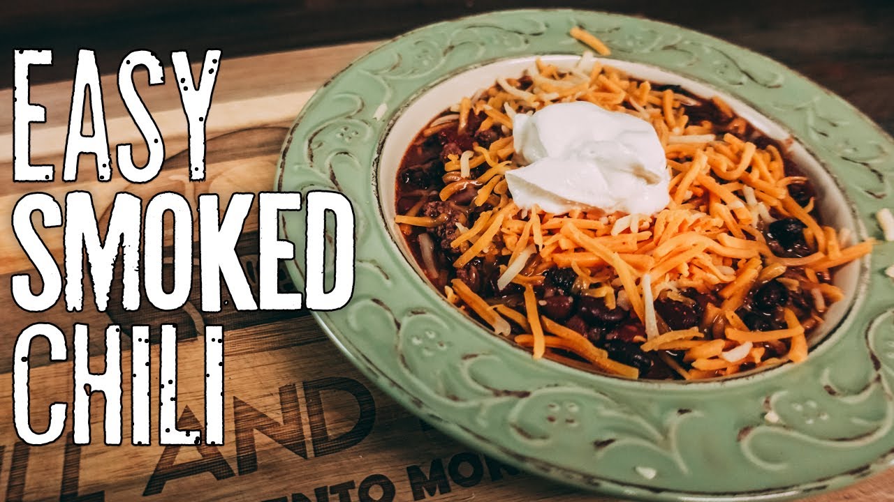 How to Cook the Ultimate Smoked Chili – Easy, Smoky, and Hearty