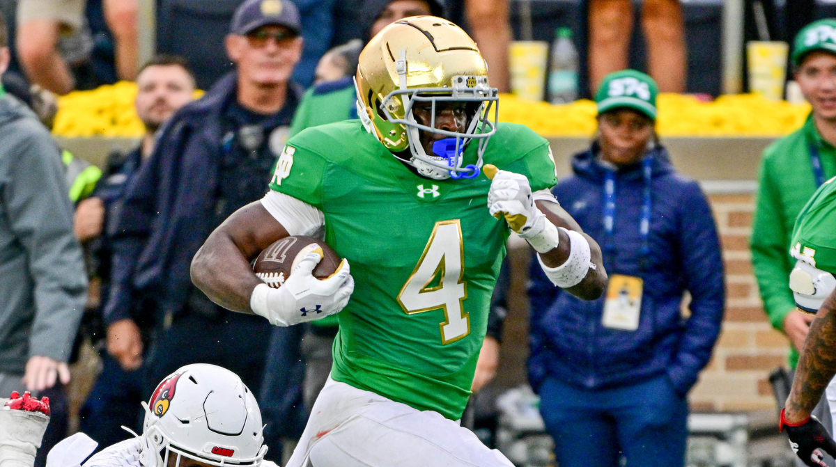 CBS Sports Named Notre Dame's Running Back Room One Of The Best In The ...