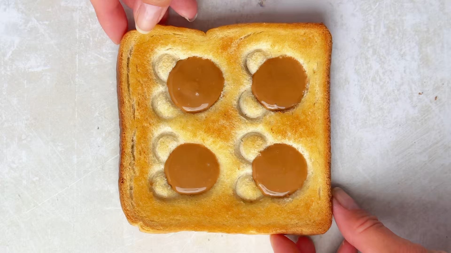 Biscoff Teddy Toast - Si simple, si mignon