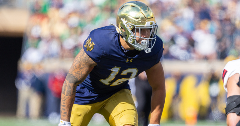 Notre Dame defensive end Jordan Botelho out for multiple months with ...