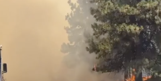 Rowena Fire Near The Dalles Grows to 3,500 Acres