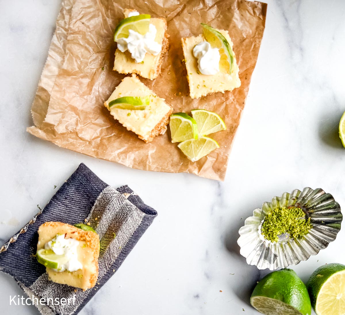 Pucker Up Buttercup: Key Lime Bars