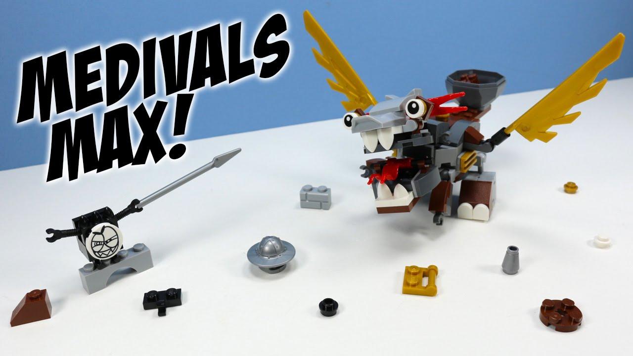 Lego Mixels Series 7 Medivals Camillot Mixadel & Paladum Max Opening Build