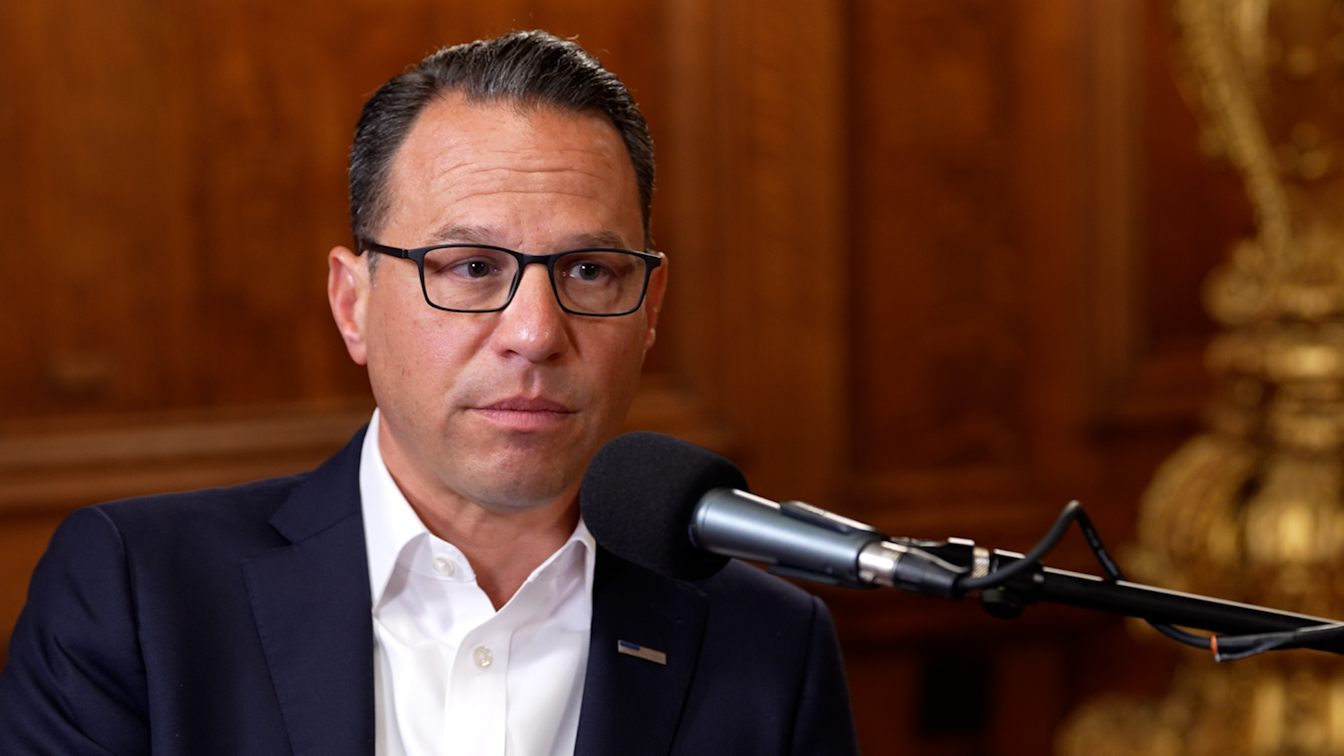 Gov. Josh Shapiro recounts the night of arson attack