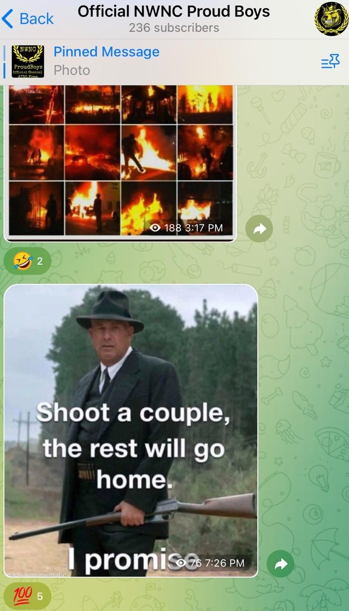 ‘Shoot a couple, the rest will go home’: Far-right groups are sharing ...