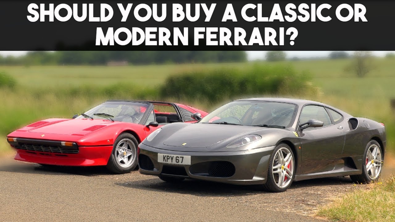 How Does A Modern Ferrari Compare To A Classic? Ferrari F430 and ...