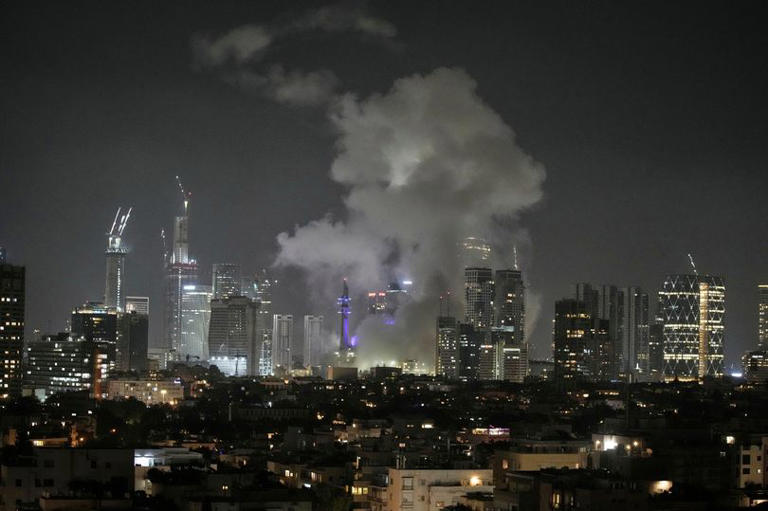 Whole of Israel under attack by devastating Iran strikes as huge ...