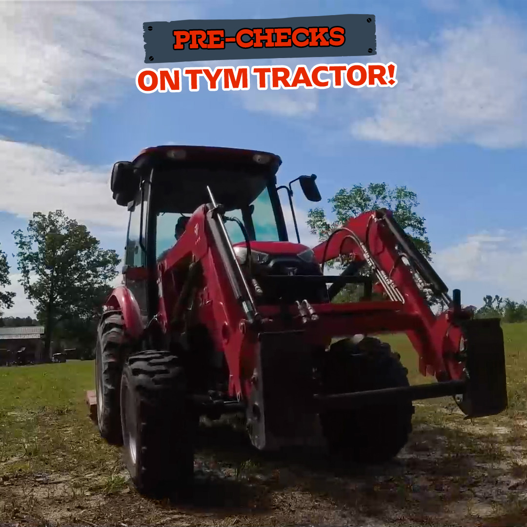 Bushhogging and Grass Cutting with TYM Tractor