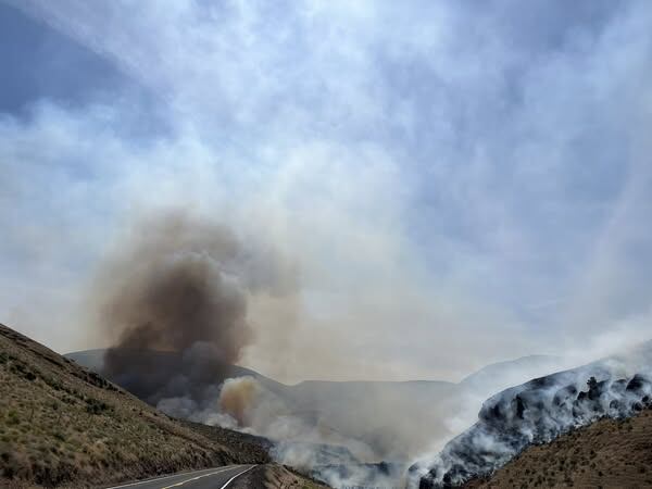 Ferry Fire in Sherman, Gilliam counties now 65% contained