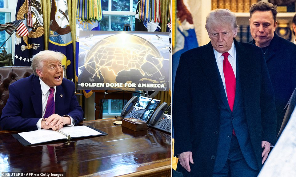 MuskMusk's role in building Trump's 'Golden Dome' missile shield in doubt
