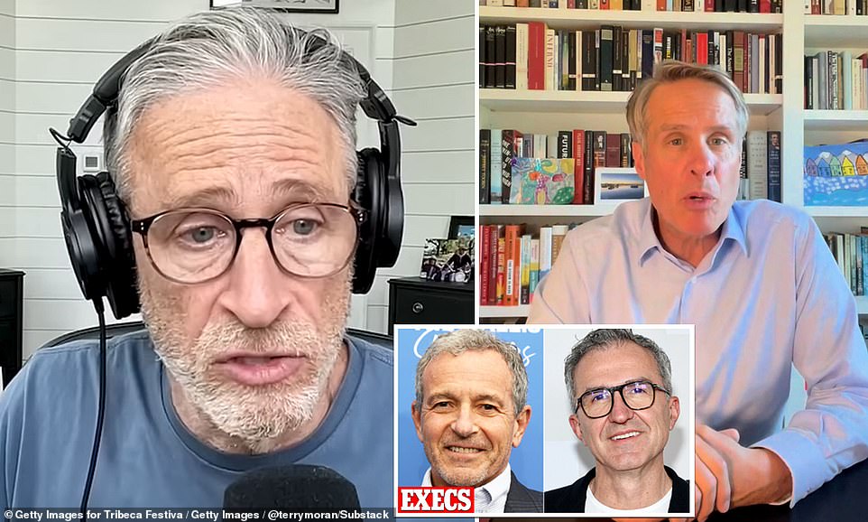 Jon Stewart's foul-mouthed rant at ABC News for firing Terry Moran