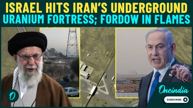 Israel Strikes Iran’s Deepest Nuclear Bunker BREAKING | Fordow Plant ...