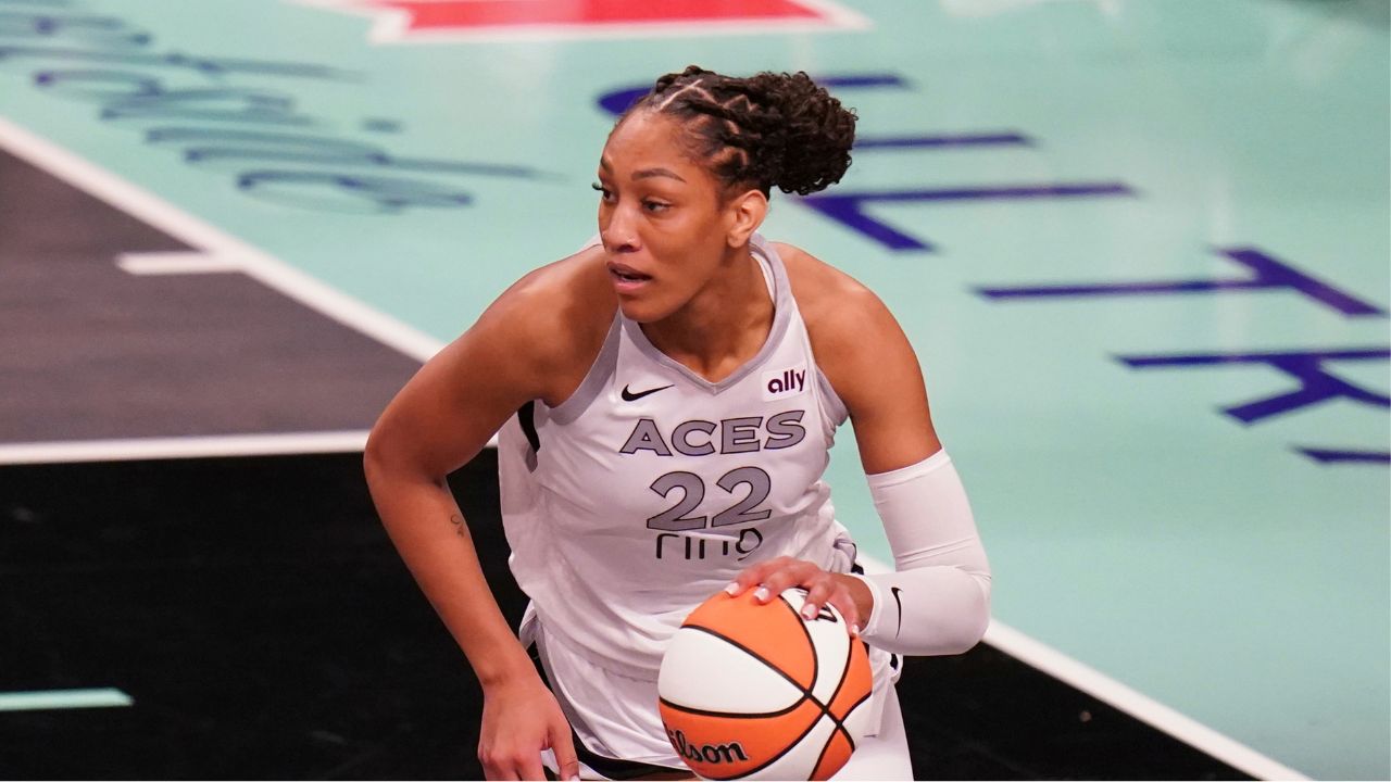 A’ja Wilson scores 27 points in Aces’ victory over Valkyries
