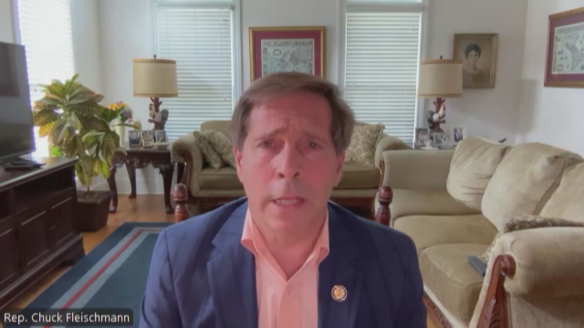 Congressman Chuck Fleischmann speaks on his support for military action ...