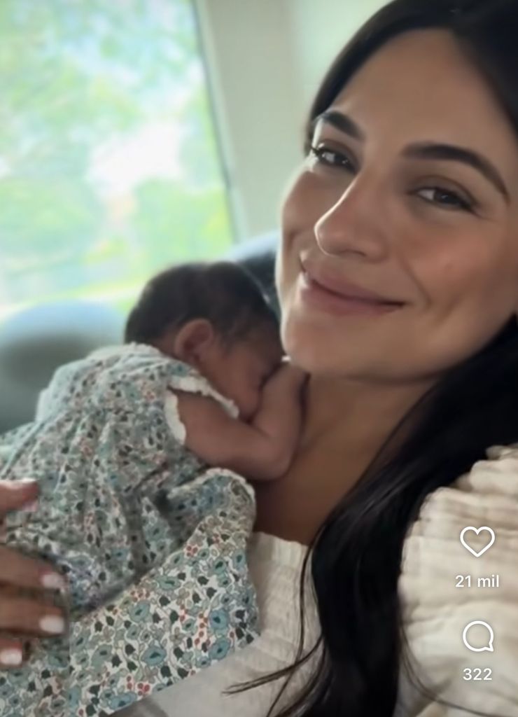 Ana Brenda Contreras comparte la foto más especial junto a su bebé