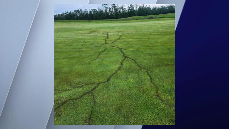 What is a Lichtenberg figure? Storm leaves surprise behind at resort