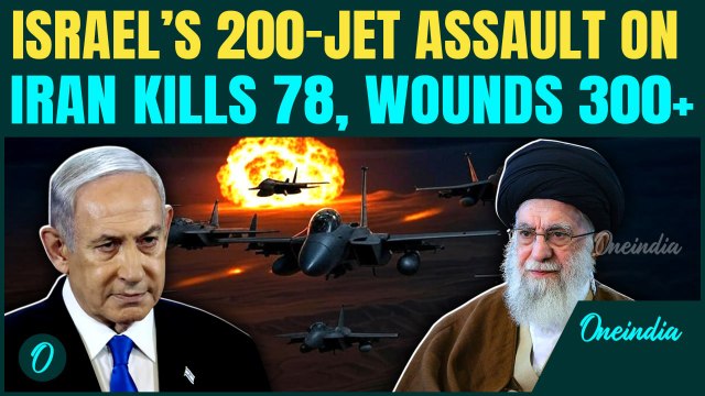 Israel Op Rising Lion SHOCKS Iran BREAKING: 78 Killed, Over 300 Injured ...