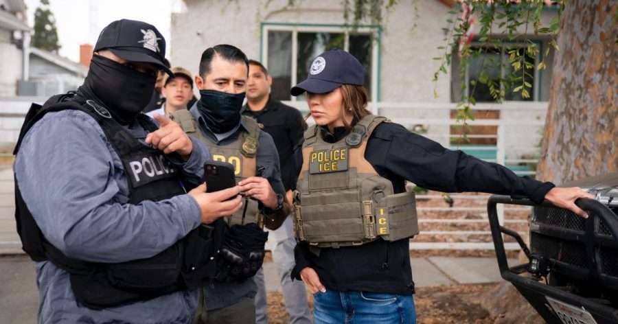 Noem attends ICE raid at California home