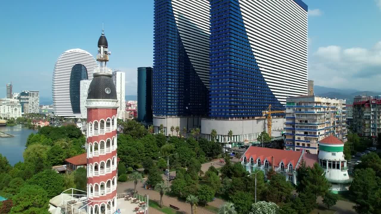 The Rise of Batumi: Drone Views of Georgia's Coastal Masterpiece
