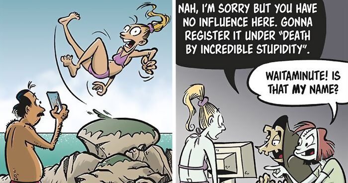 Befriending Death: Hilarious Takes On The Afterlife Through 15 Comics ...