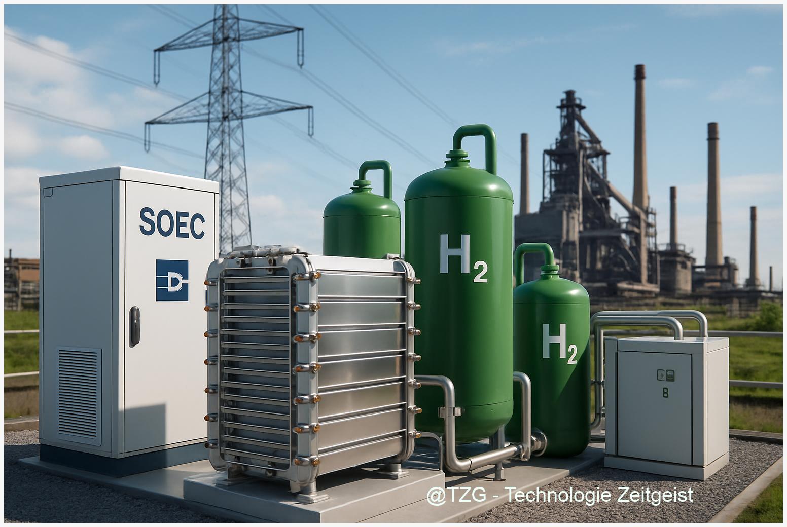 SOEC-Technologie revolutioniert Energiewende – Effizienz erstmals im Fokus