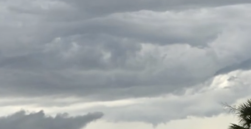 Ominous Storm Clouds Sweep Central Florida