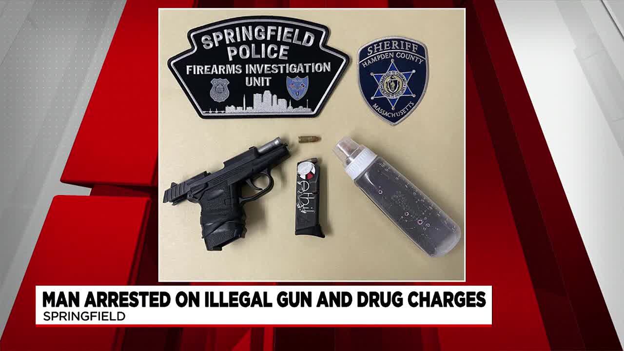 Springfield man arrested on gun, drug charges