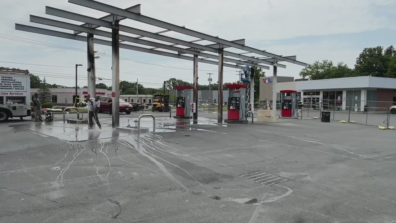 USA Gas in Ballston Spa begins repairs after fire