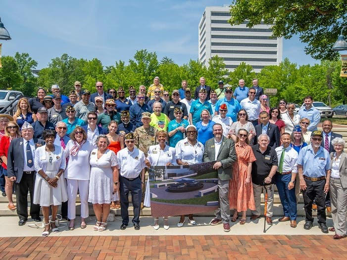 Leaders Break Ground On Howard County's 1st Monument Honoring Veterans ...