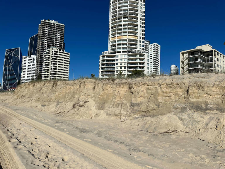 Gold Coast beaches particularly vulnerable to storm season after cyclone