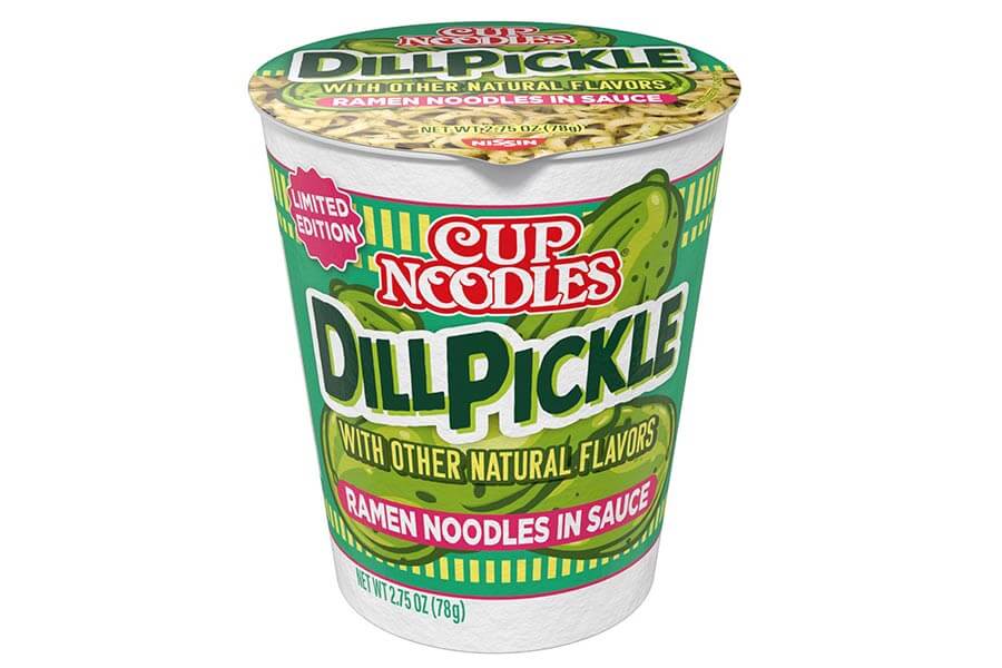 A pickle-flavored ramen now exists