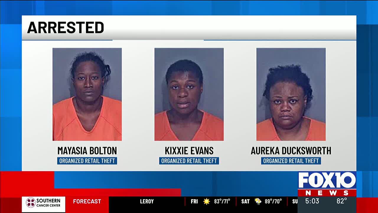 3 women accused of stealing nearly $1,000 in items from beauty store in Jubilee Mall
