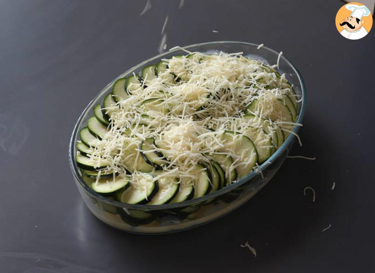 Gegratineerde courgettes