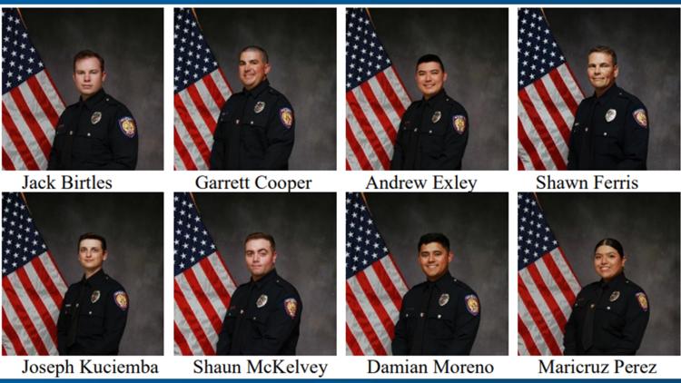 Eight new officer sworn in to Texas A&M Police Department