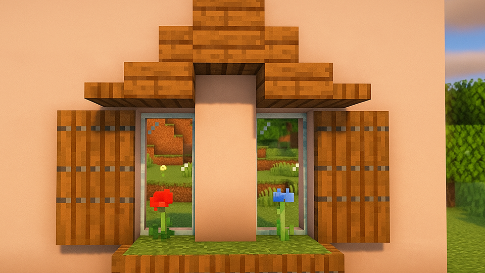 Raam Upgrade Bouwen in Minecraft 🪟 | Esthetische & Functionele Design ...