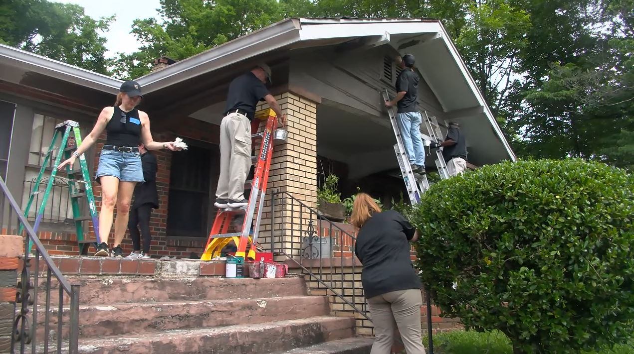 Beautification block party in Birmingham’s Druid Hills neighborhood