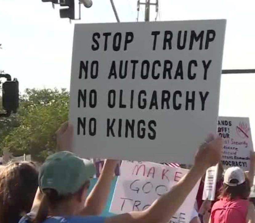Organizers preparing for large crowds at 'No Kings' rallies in South ...
