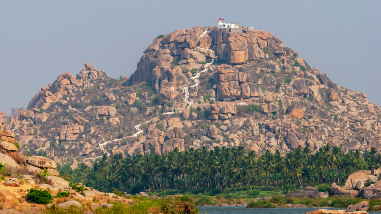 Where is the birthplace of Lord Hanuman, and where does he live now?
