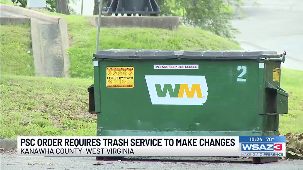 PSC order requires trash service to make changes