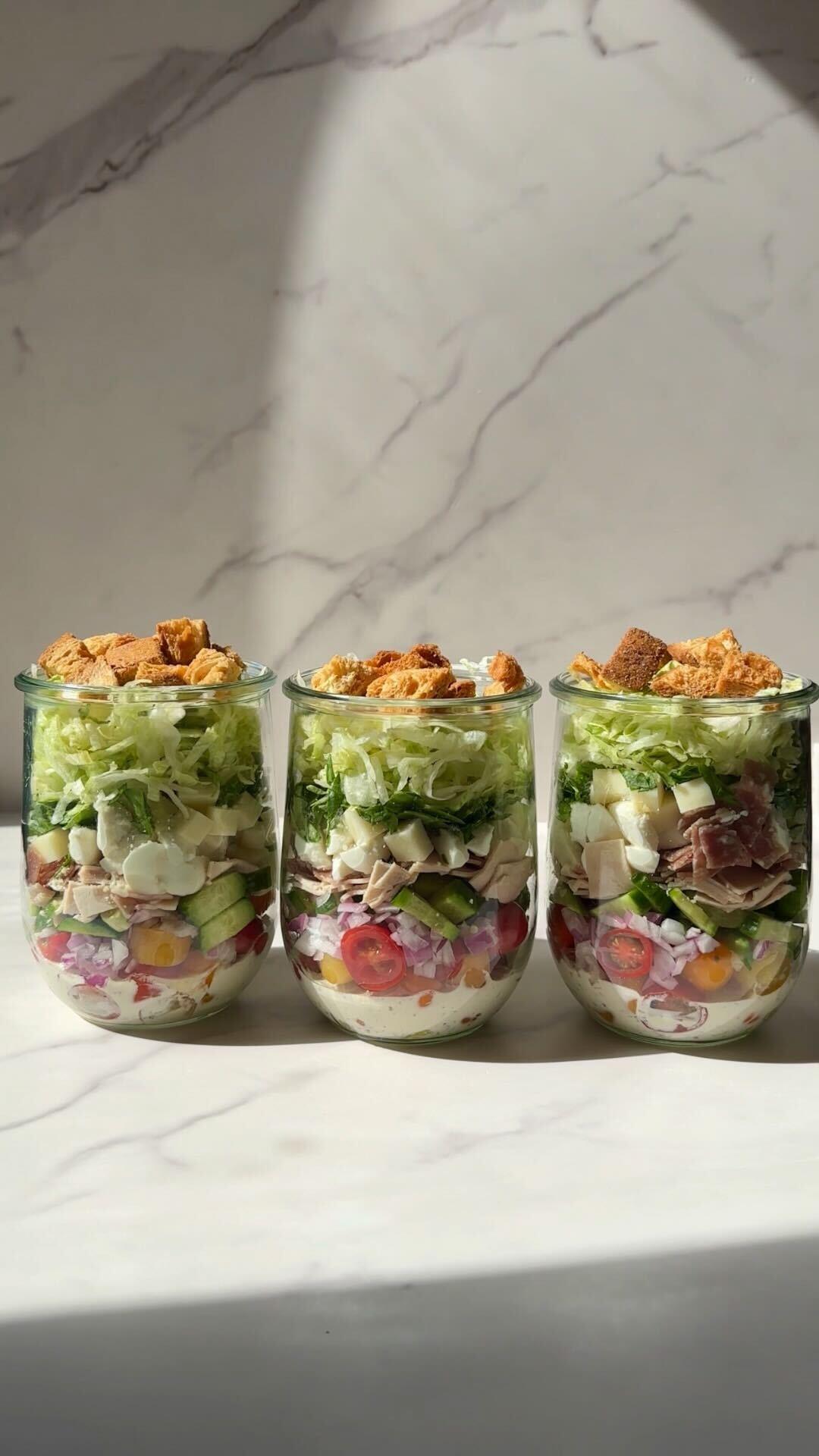 Salad grinder jars