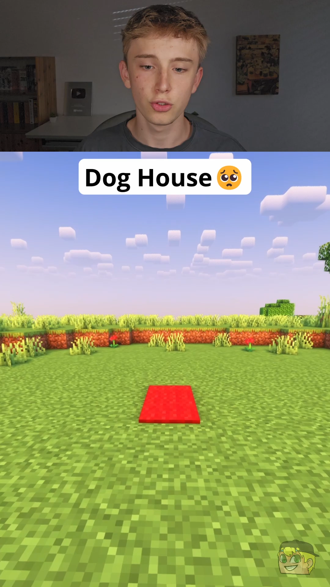 Minecraft Simple Dog House 🥺 | Cozy Pet Shelter Build Tutorial
