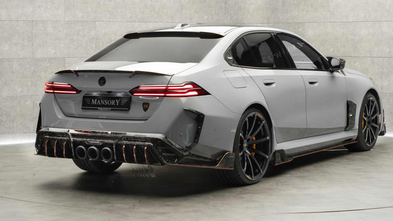 Mansory's BMW M5 Is An Exercise In Forged Carbon Subtlety