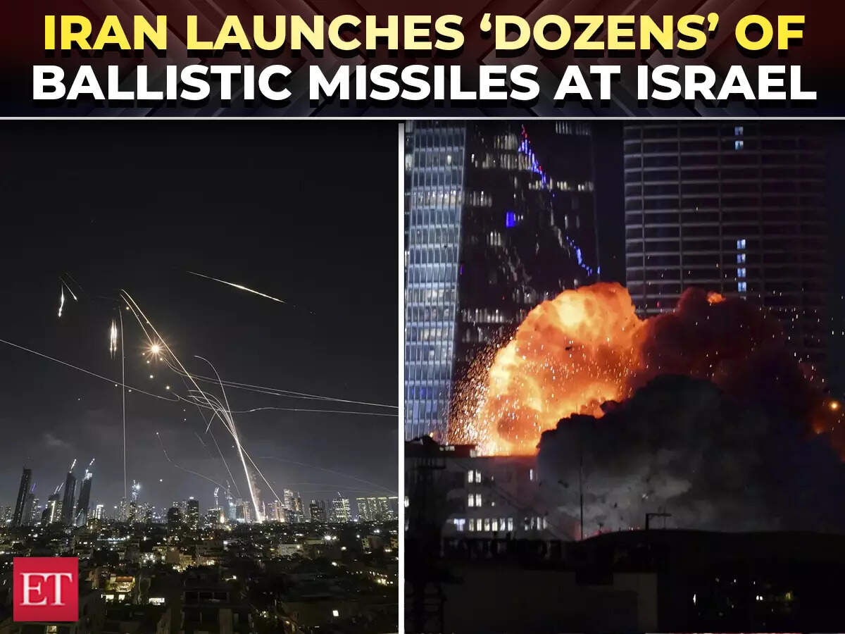 Iran launches ballistic missiles at Israel in response to Israeli ...