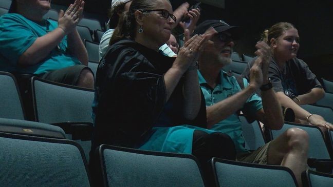Chanticleer fans cheer on CCU baseball at College World Series watch party